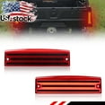 2PCS Red Lens Rear Bumper Tail Light Rear Light Brake Lights Turn ...