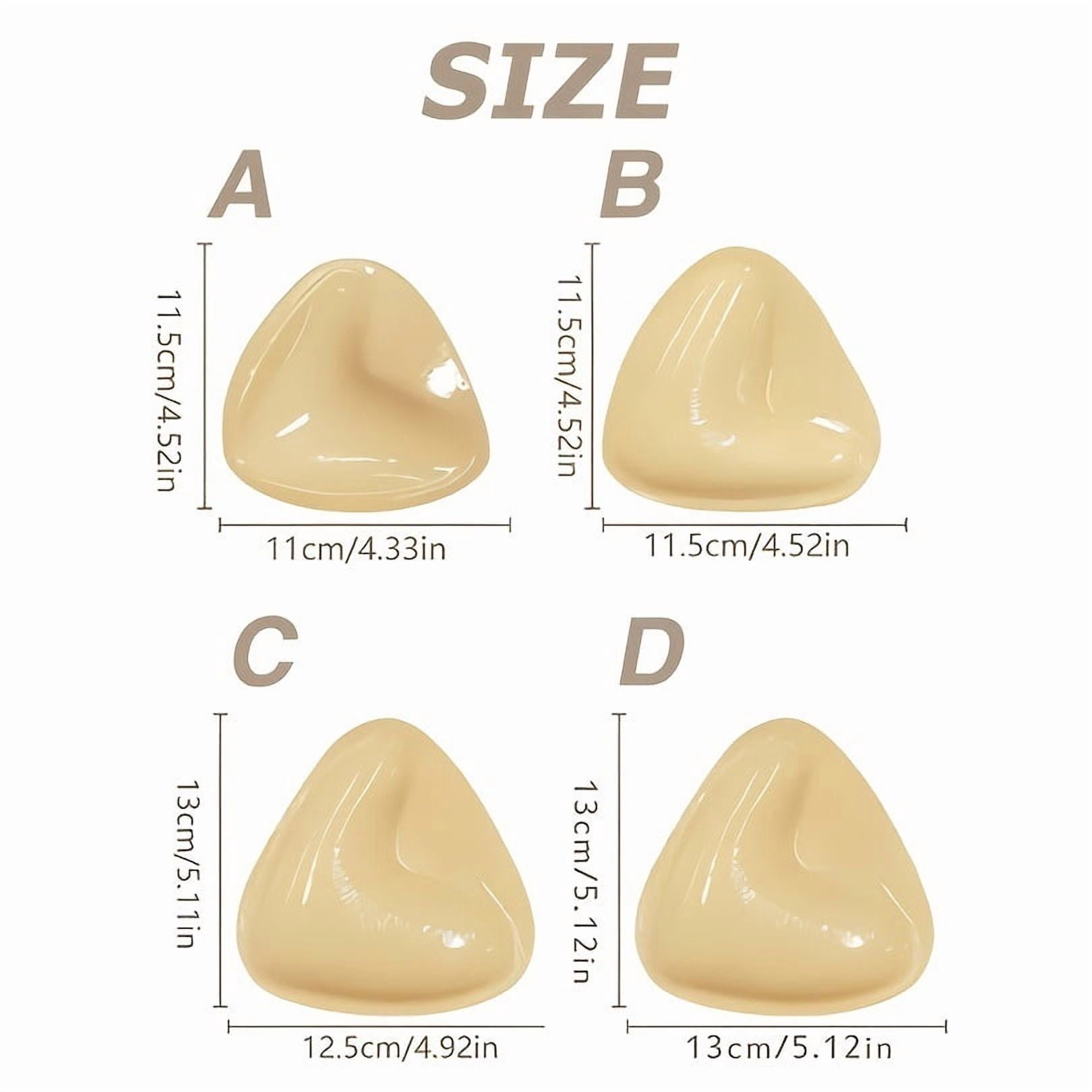 2PCS Reusable Double-Sided Adhesive Breast Pads - Invisible Comfort and ...