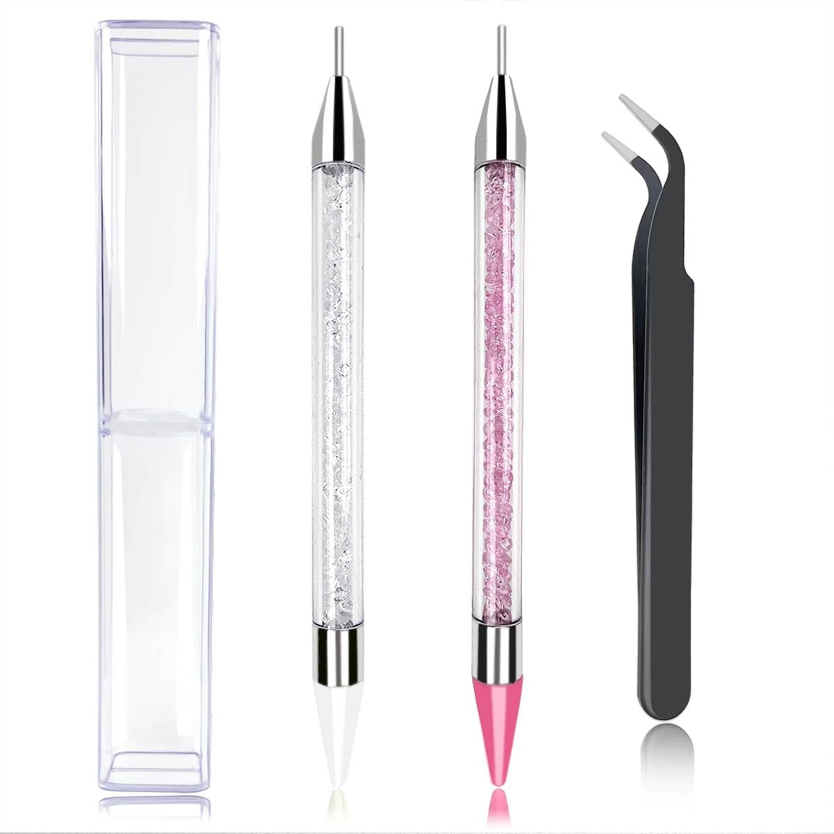 2PCS Rhinestone Picker Tool, Rhinestone Picker Dotting Pen, Dual-end ...
