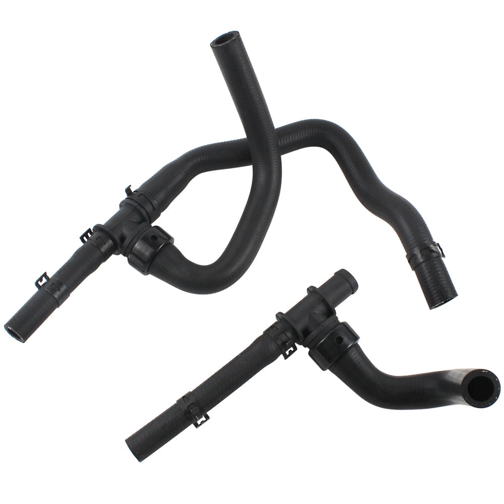 2PCS Rubber Heater Hose With Tee Return -Supply Assmely For 2008-2020 ...