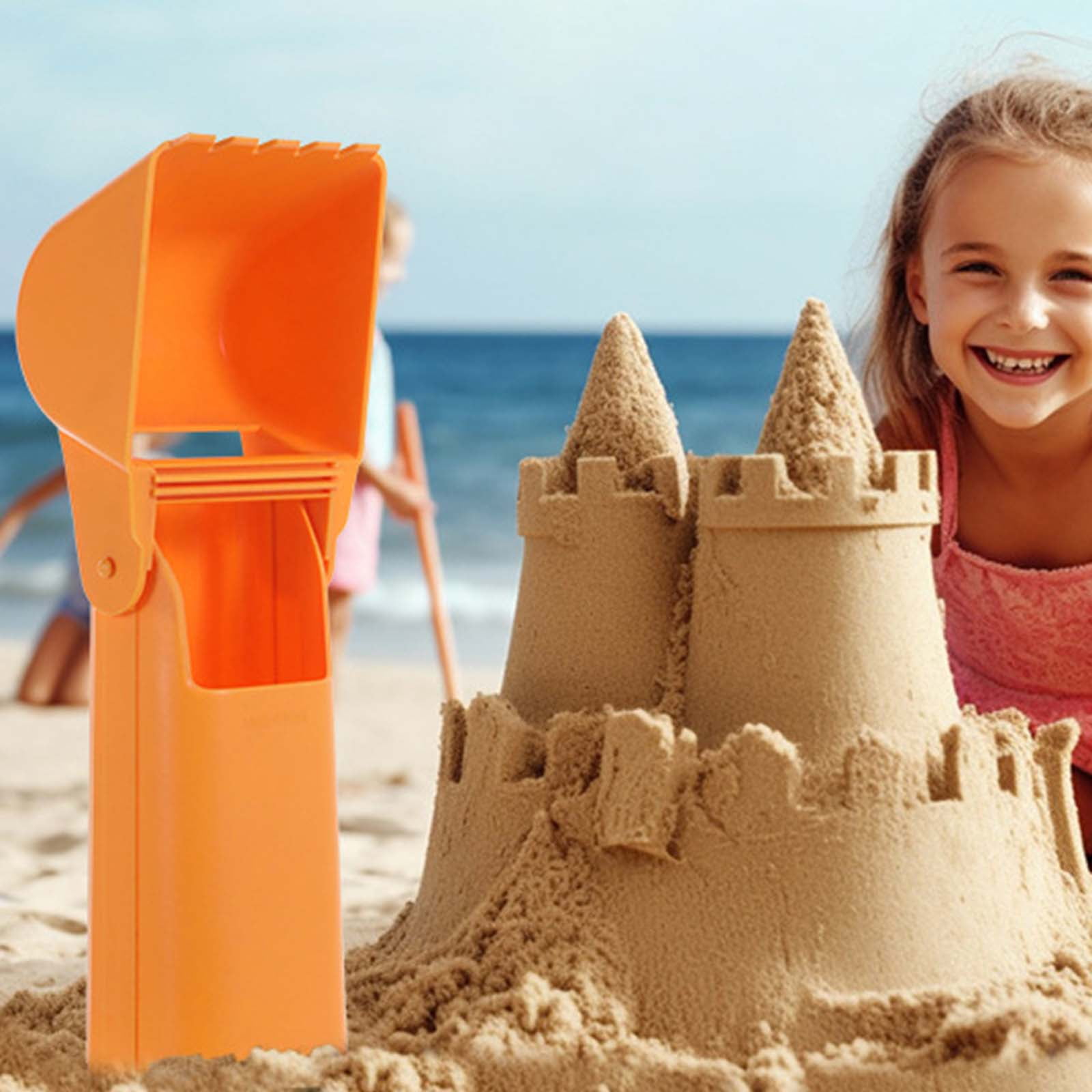 2PCS Sand Digger Excavator, Hand Digger Toy for Sand Snow, Large ...