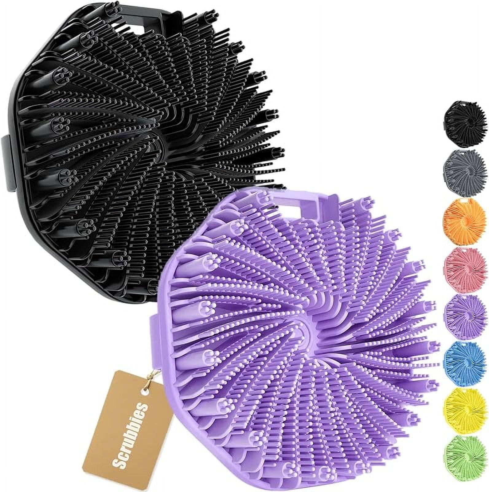 2PCS Scrubbies The Sud Bud, Silicone Body Scrubber, Exfoliating Body ...