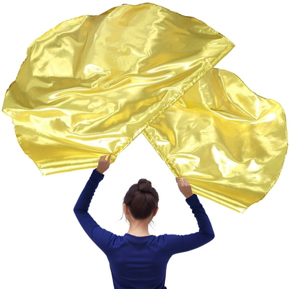 2Pcs Semicircle Praise Church Flags Praise Dance Worship Flags with ...