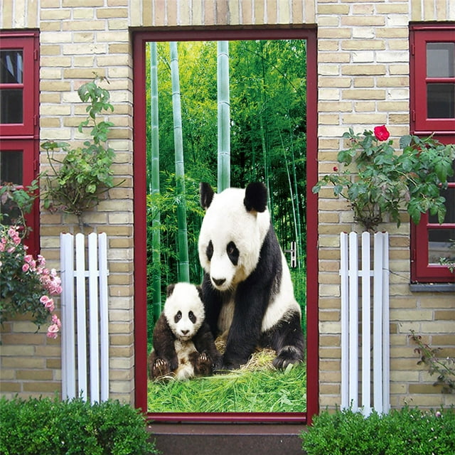 2PCS/Set Saloon Western Bar Stickers on the Doors PVC Self-adhesive ...