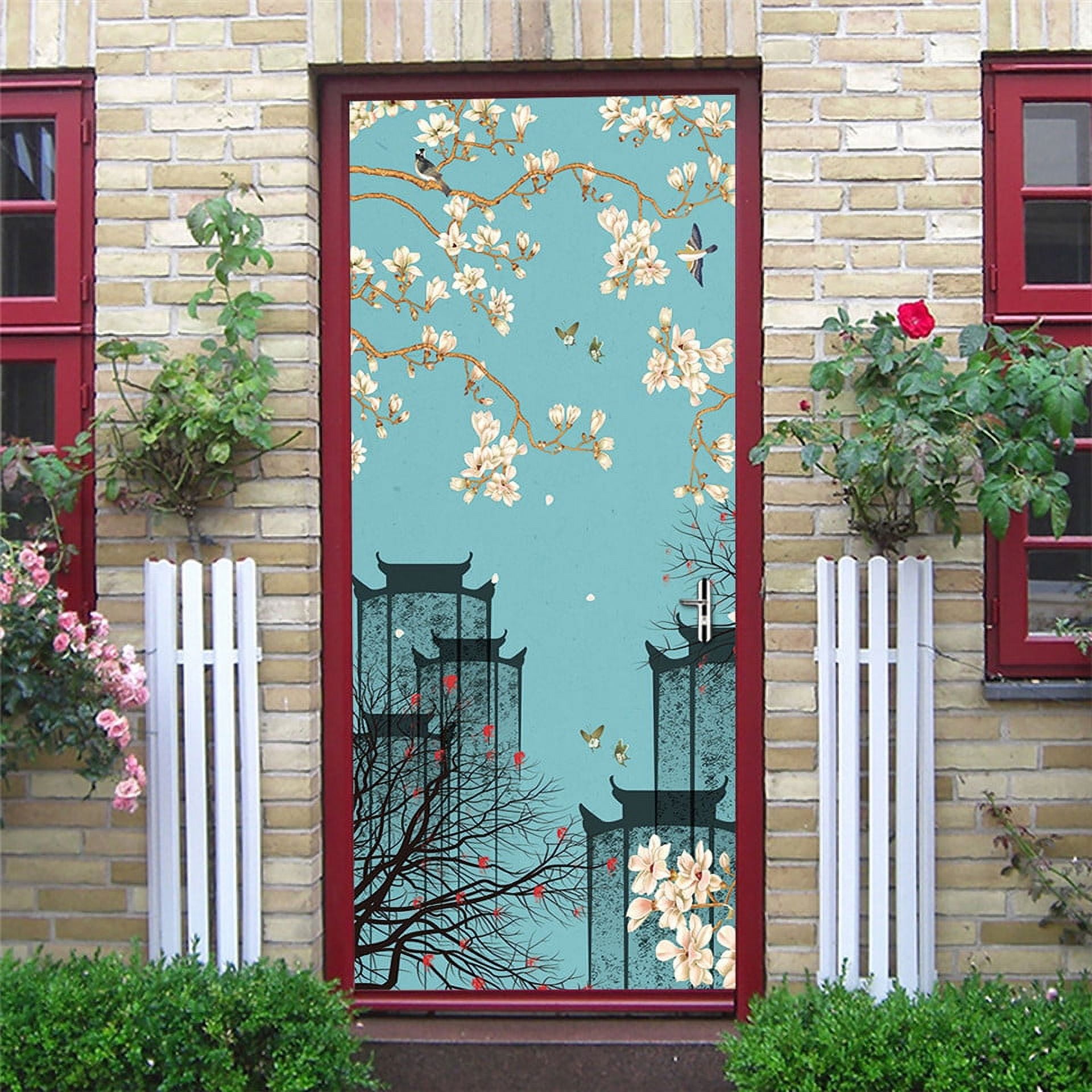 2PCS/Set Saloon Western Bar Stickers on the Doors PVC Self-adhesive ...