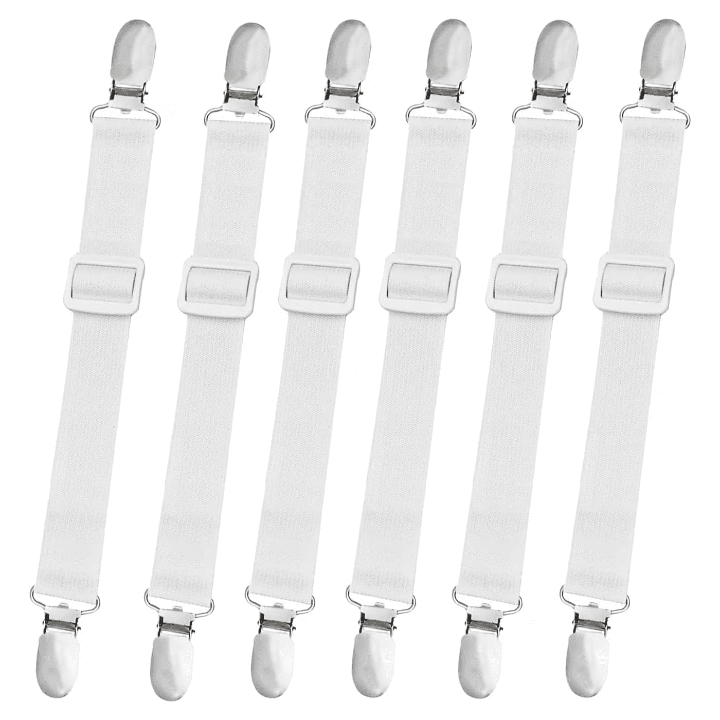 2PCS Sheet Straps Elastic Fastener Adjustable Bed Sheet Holder Straps ...