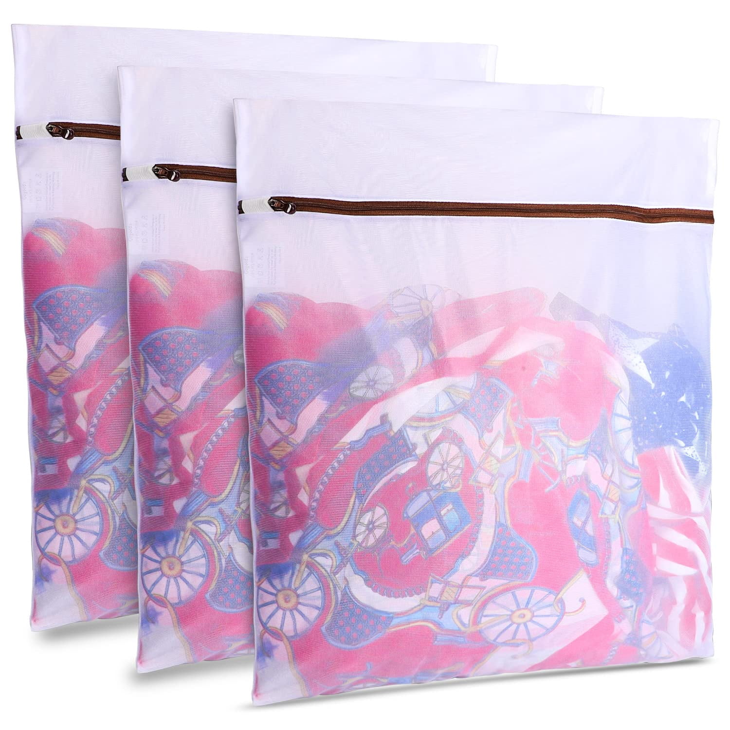 2PCS Shoe Wash Bags - Multi-Use Laundry Mesh for Sneakers & Flat Shoes ...