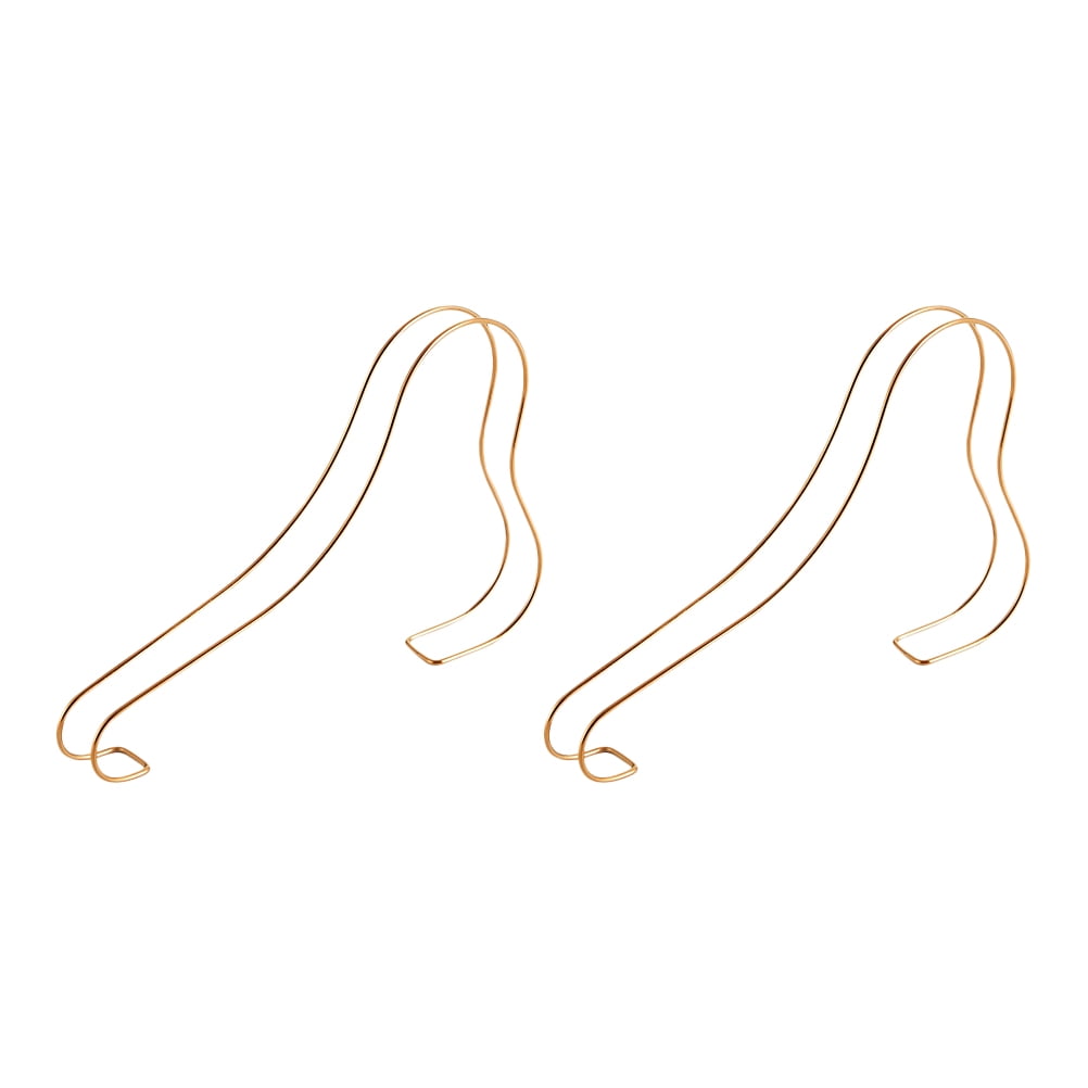 FRCOLOR Golden Metal Shoe Display Stand for High Heel Shoes with ...
