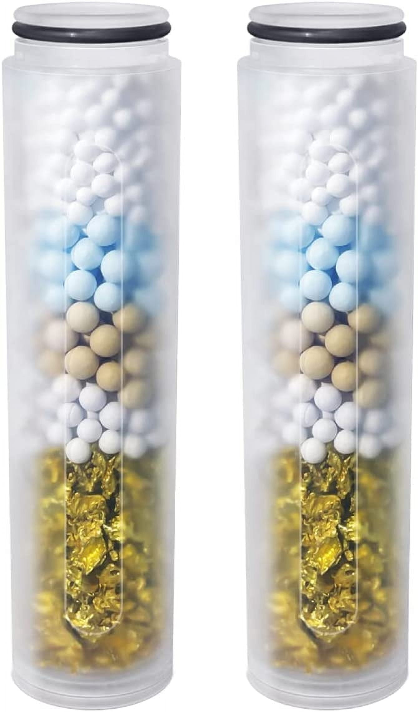 2PCS Shower Filter Replacement, Hard Water Softener, Upgraded KDF ...