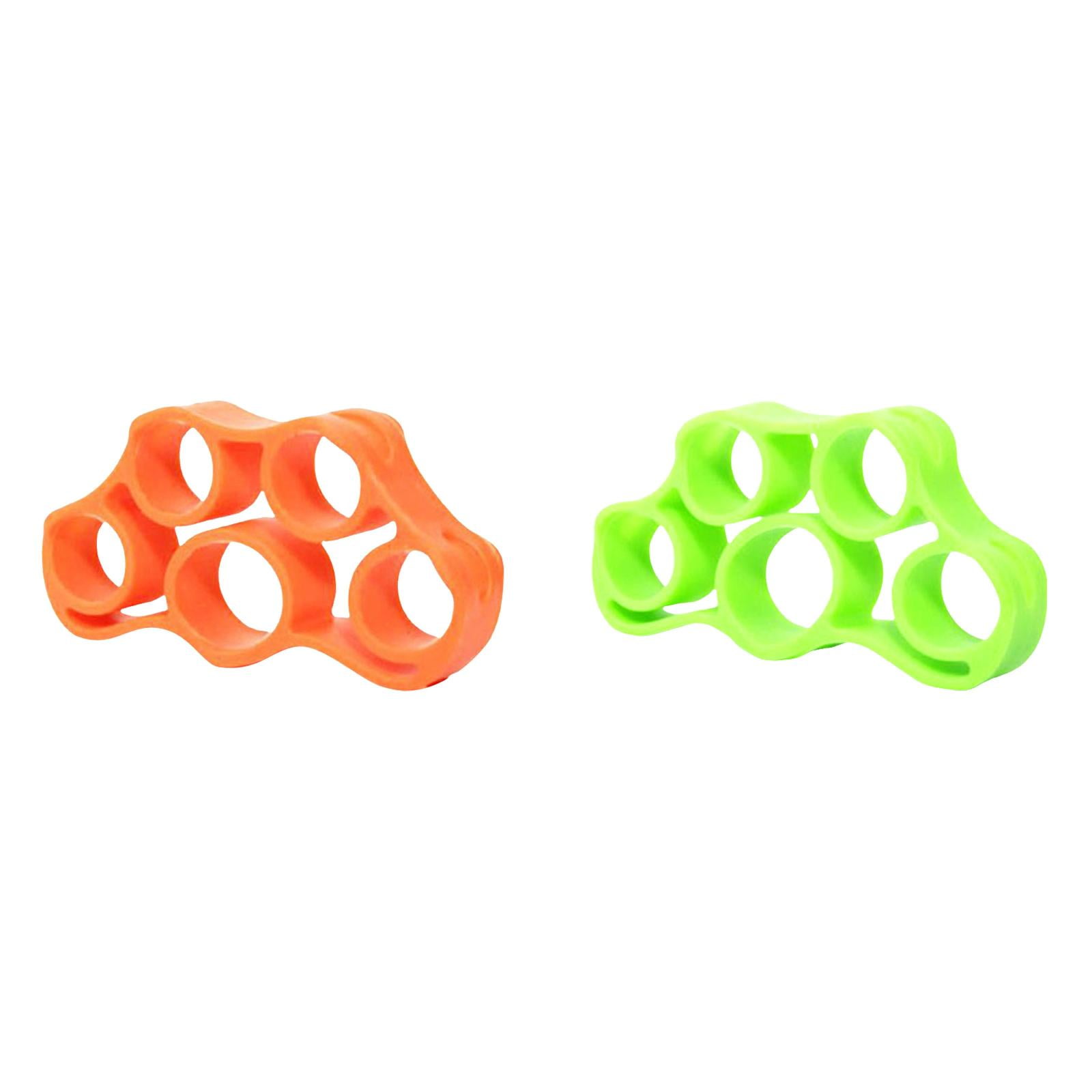 2PCS Silicone Finger Stretcher Exerciser, Hand Grip Strengthener,Finger ...