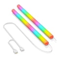 2PCS Silicone Water Cooler Soft Tube ARGB Luminous Sleeve 5V 3PIN Fluid ...