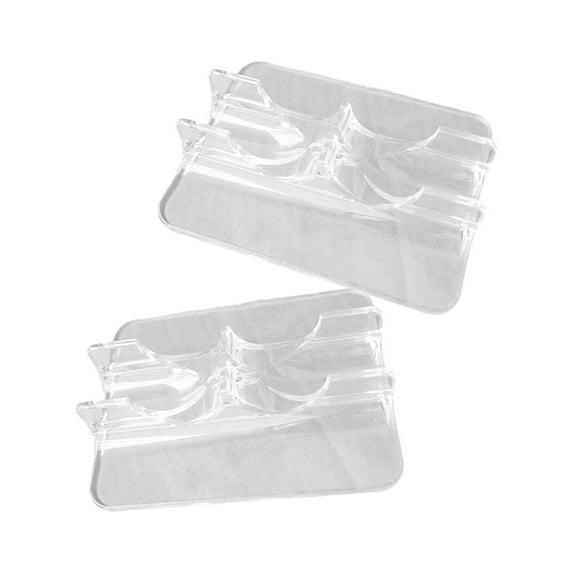 2PCS Skate Shoe Presentation Shelf Shatter Proof Plastic Structure ...