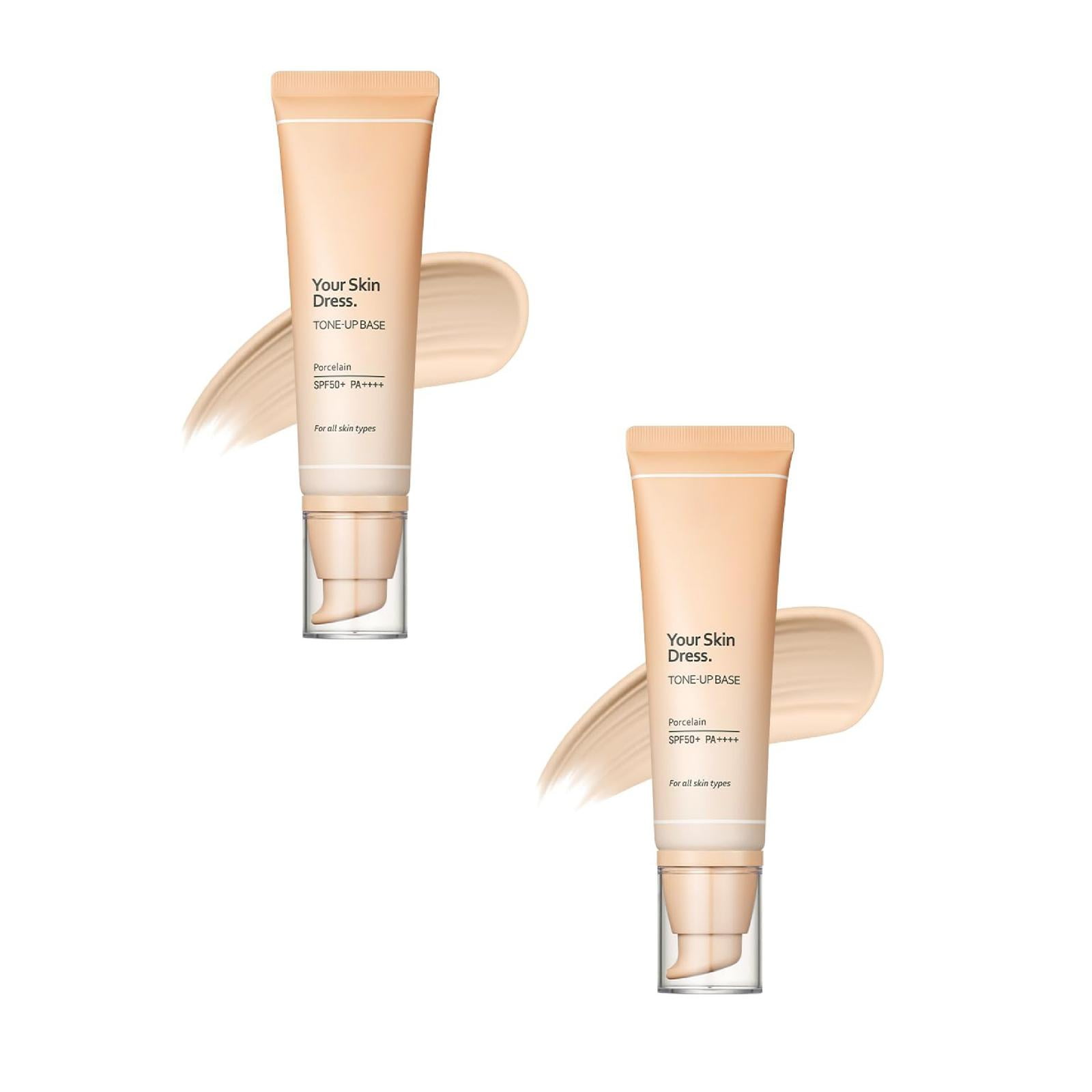 2PCS Your Skin Dress Tone up Base – Conceal Pores & Blemish – Tone ...