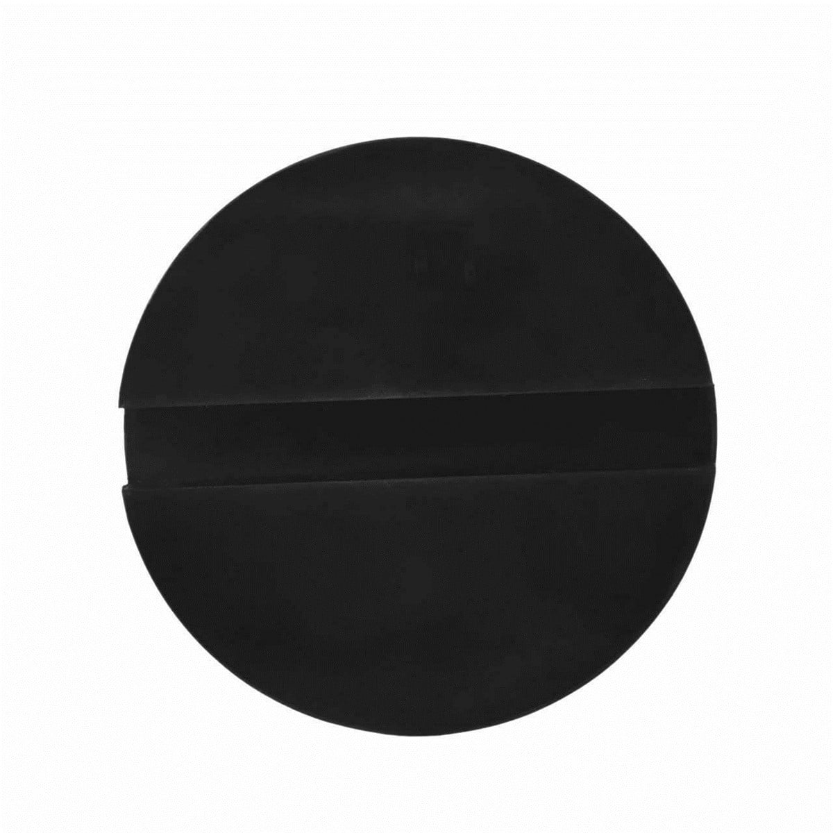 2PCS Slotted Rail Floor Jack Disk Rubber Pad Adapter For Pinch Weld ...