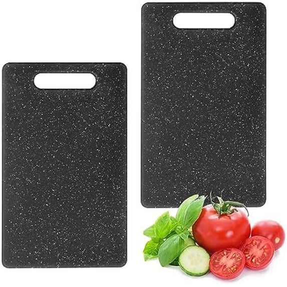2PCS Small Cooking Cutting Boards, 10" x 6" Granite Color Cutting ...