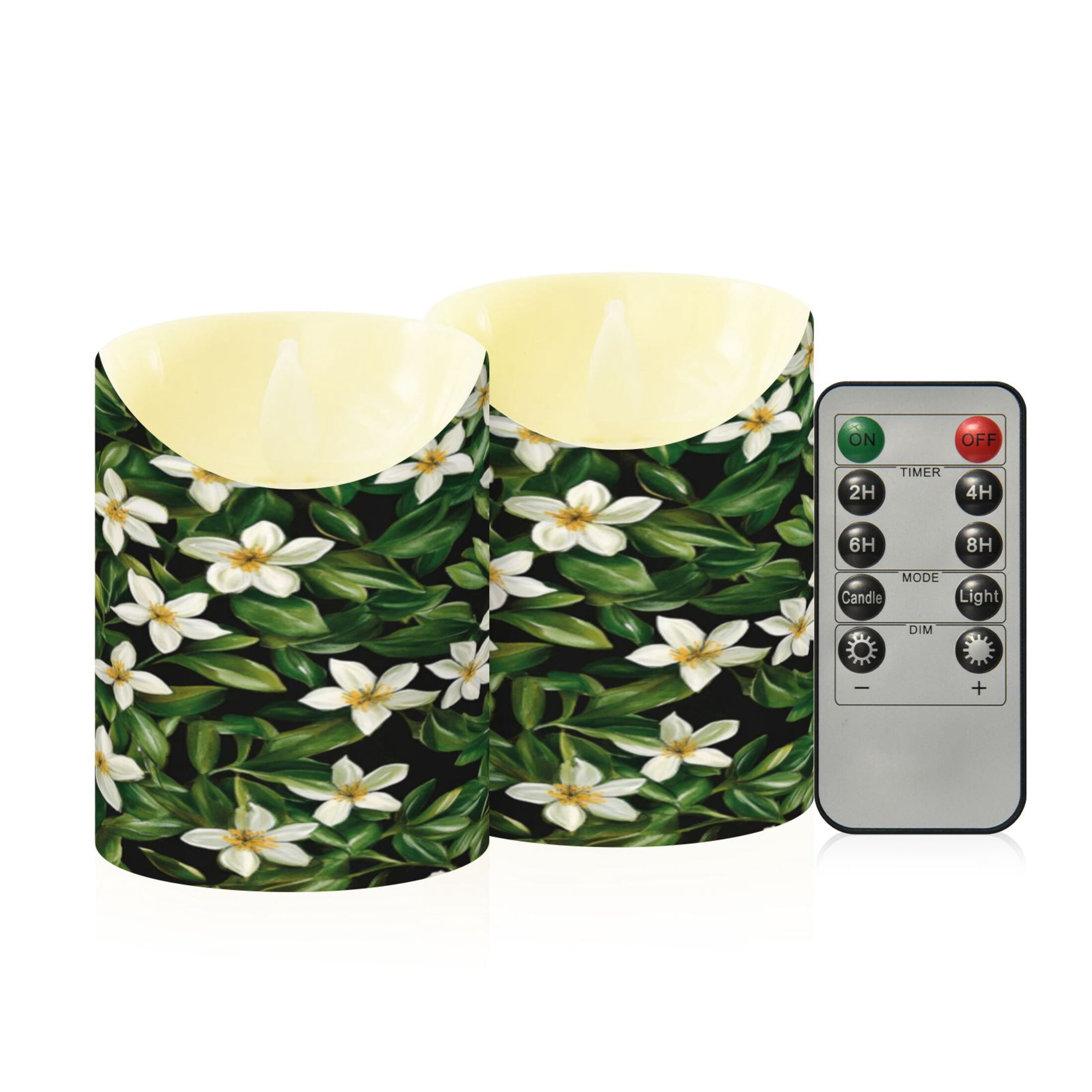 2PCS Small Flameless Candles Lamp Flameless Candles Slanted Candle Lamp ...