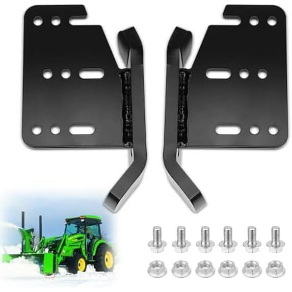 2PCS Snowblower Skid Shoes with Mounting Hardware for 42" 44" 47" 54 ...