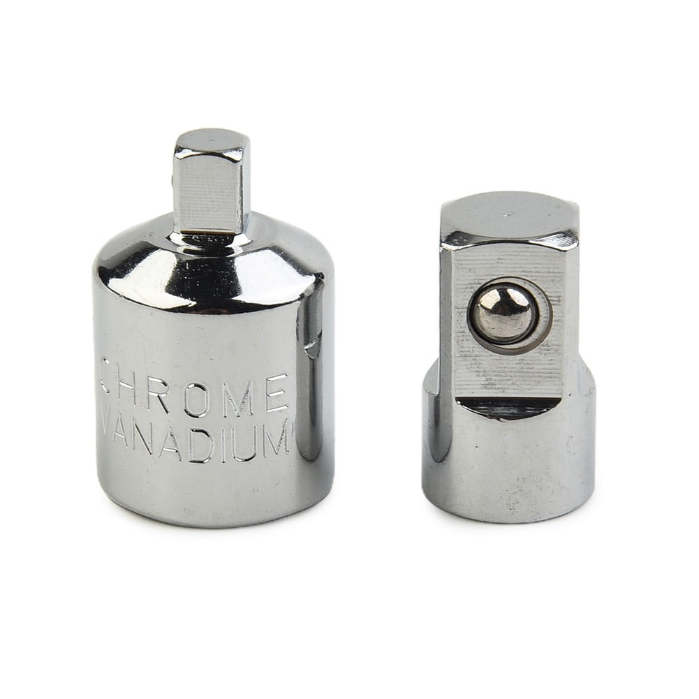 2PCS Socket Ratchet Adapter Reducer for Car Bicycle Garage Repair Tools ...