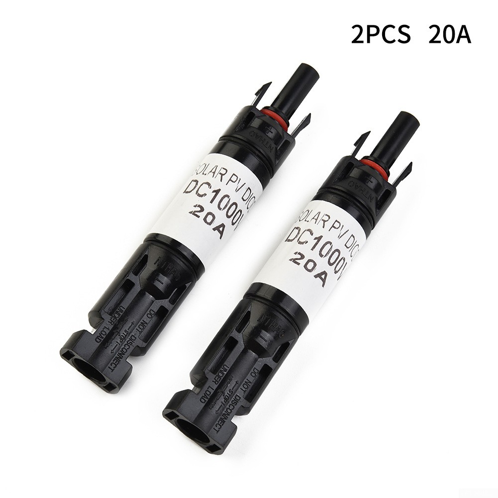 2PCS Solar Panel Cable Blocking Diode Waterproof Connector Compatible ...