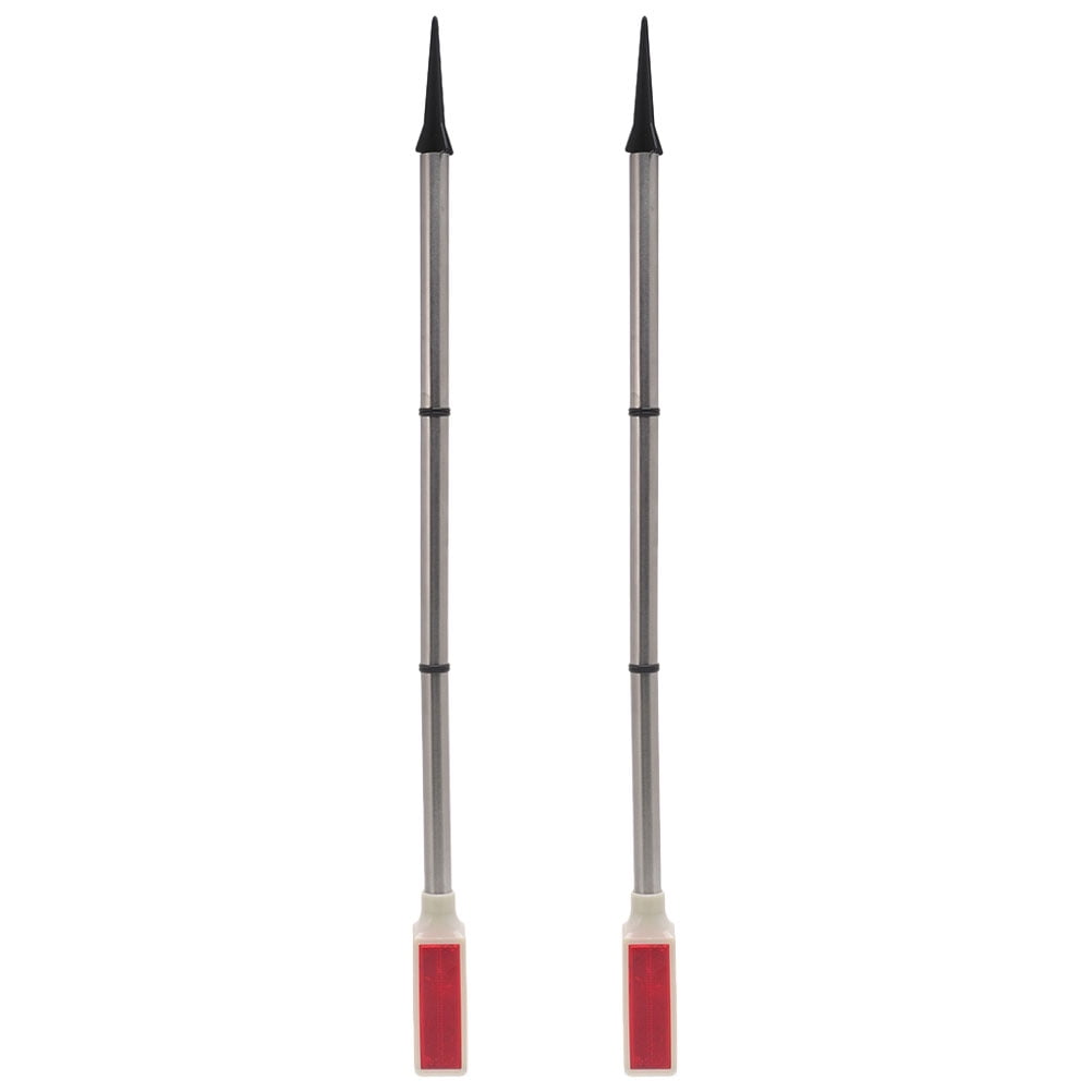 2PCS Solar Powered Driveway Markers Lights Landscape Reflectors on ...