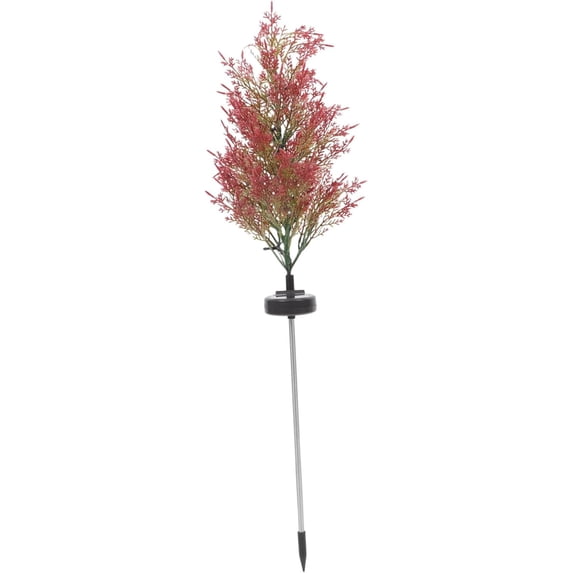 2PCS Solar Powered Garden Tree Stake Lights, 31.5in Outdoor Christmas ...