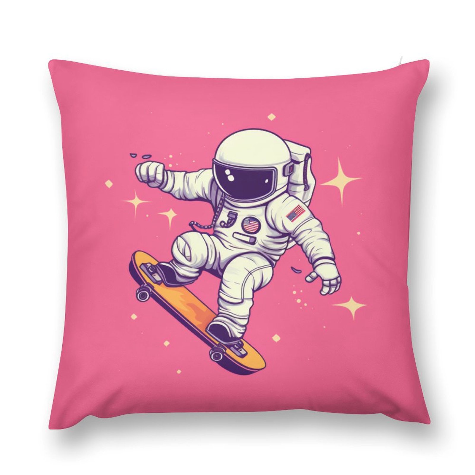 2PCS Space Astronaut Throw Pillow Covers 18x18 Decorative Pillows Case ...