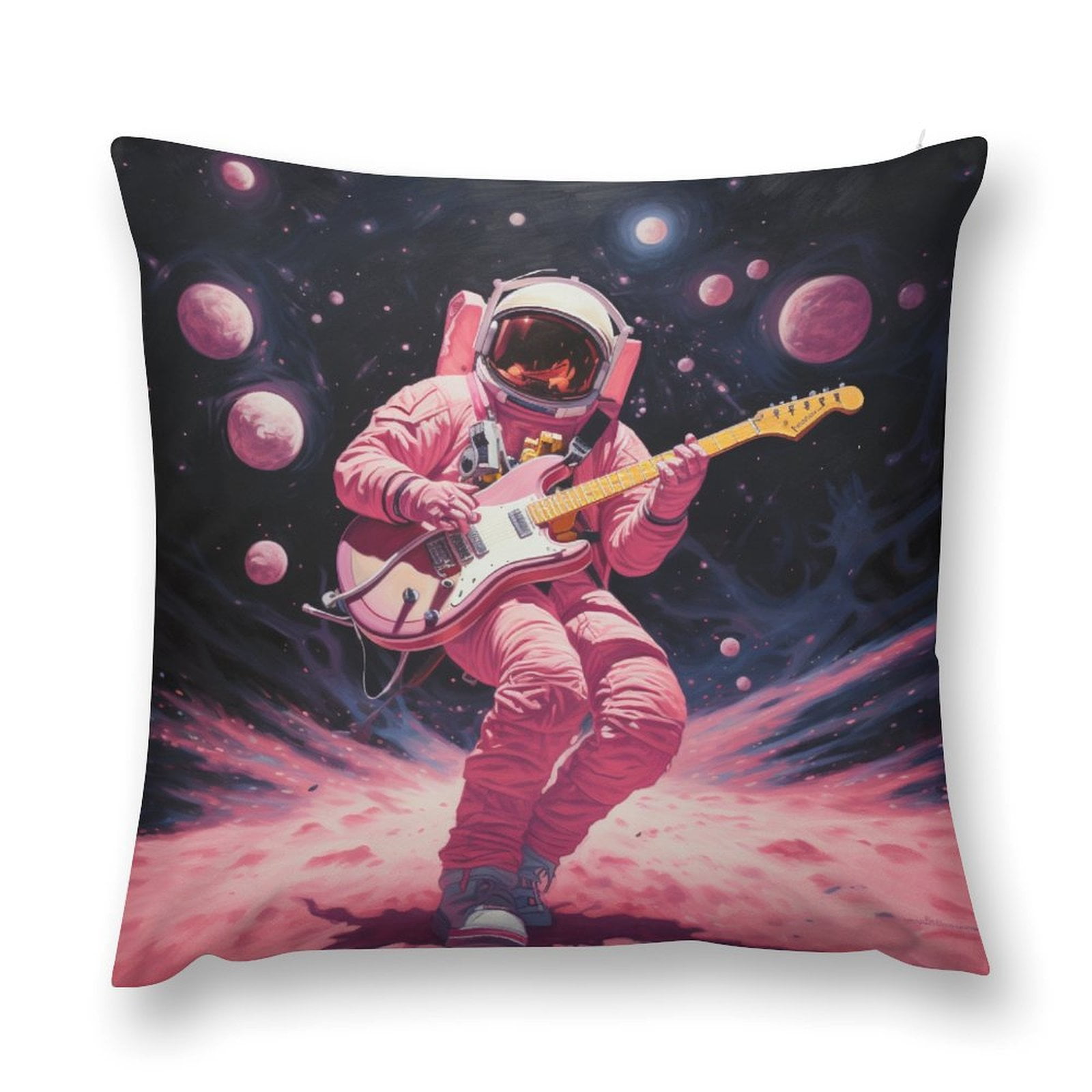 2PCS Space Astronaut Throw Pillow Covers 18x18 Decorative Pillows Case ...