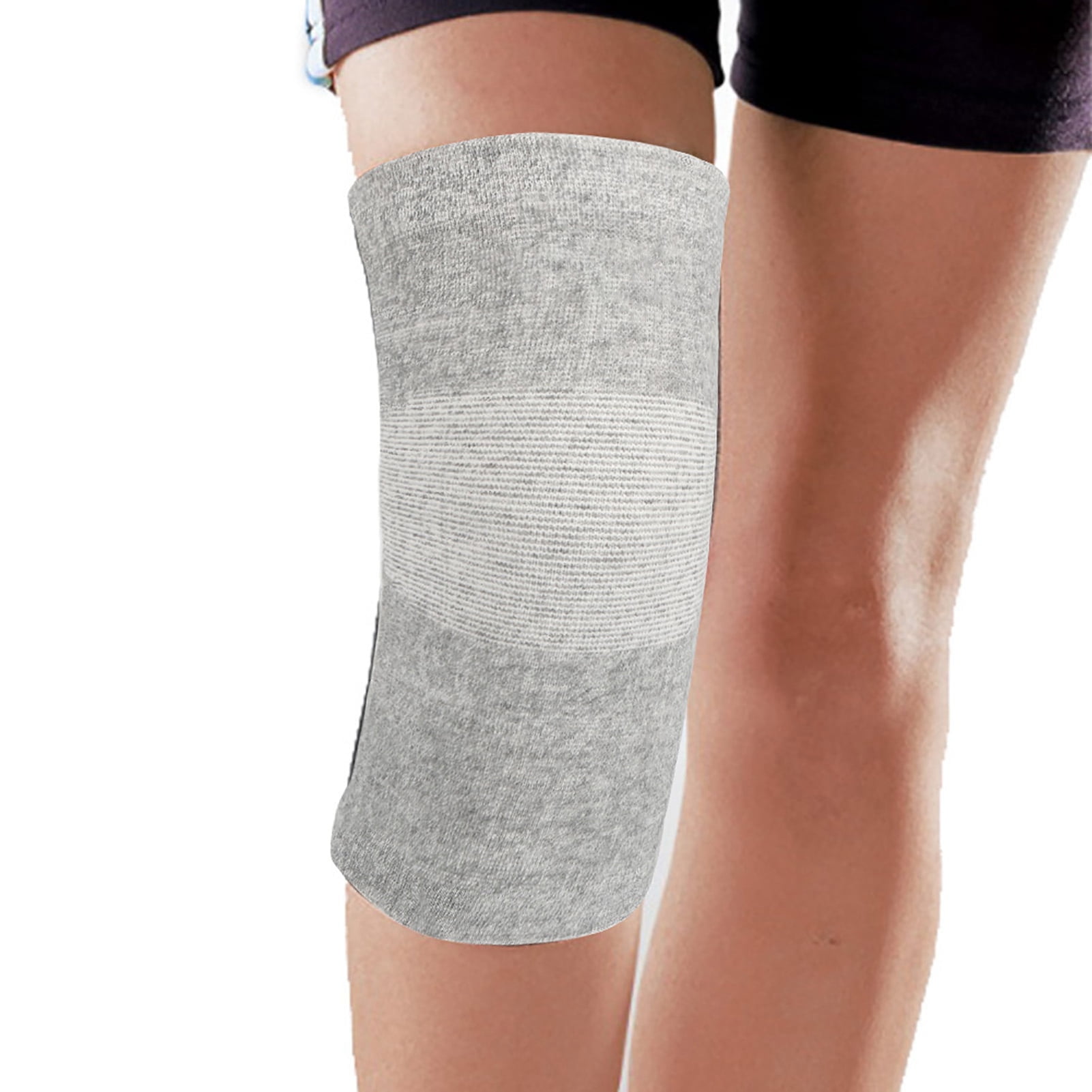 Bamboo Charcoal Fabric Knee Sleeves Knee Support for Joint Pain ...