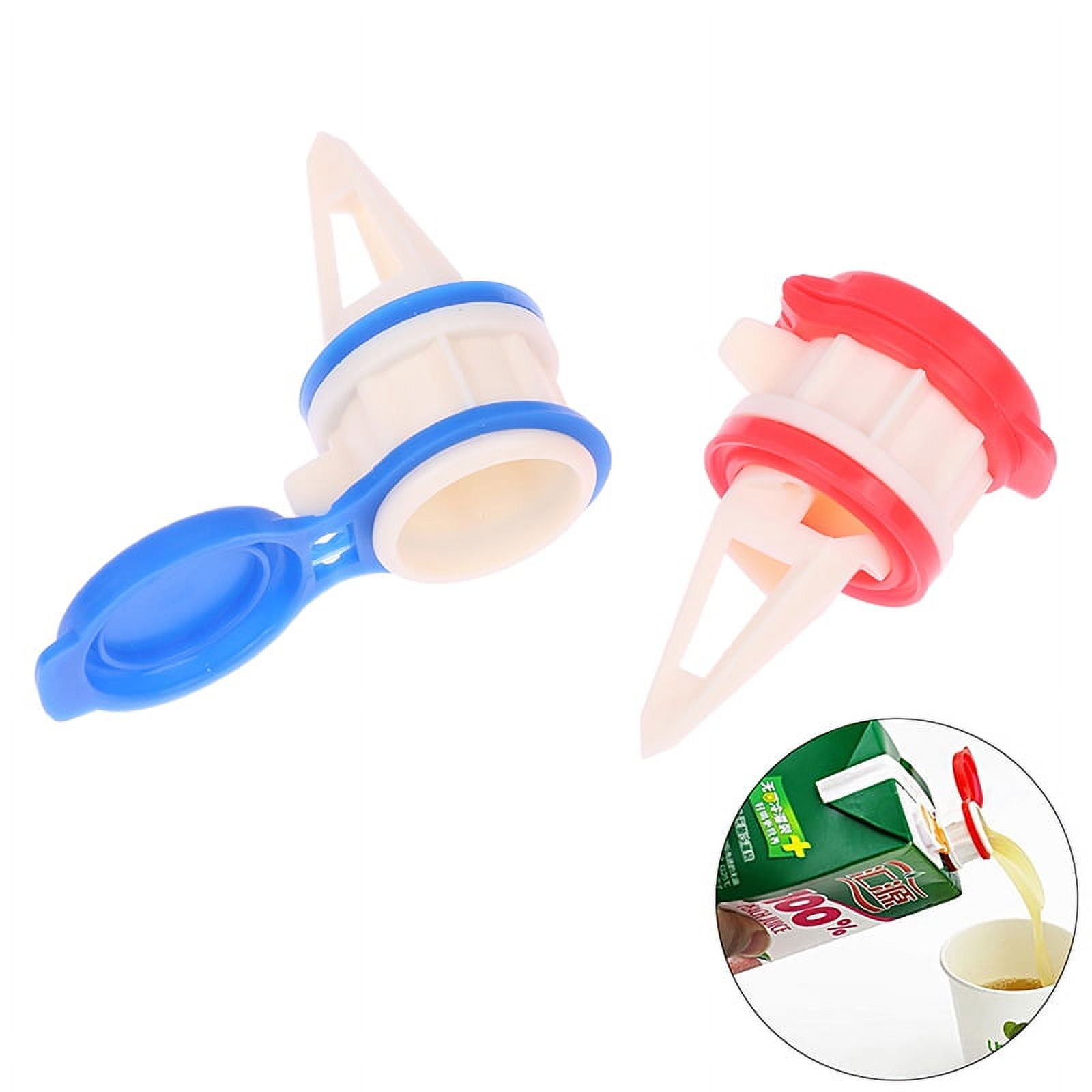 2PCS Spout Pourer, Silicone Milk Bottles Brick, Drink Bottle Splitter ...