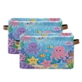 2PCS Square Storage Basket Home Storage Bins Bedroom Storage Basket ...