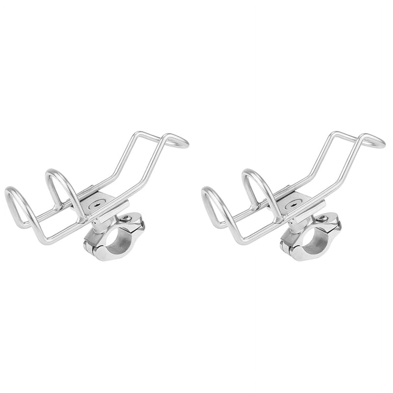 2PCS Stainless Steel 316 Fishing Rod Rack Holder Pole Bracket Support ...