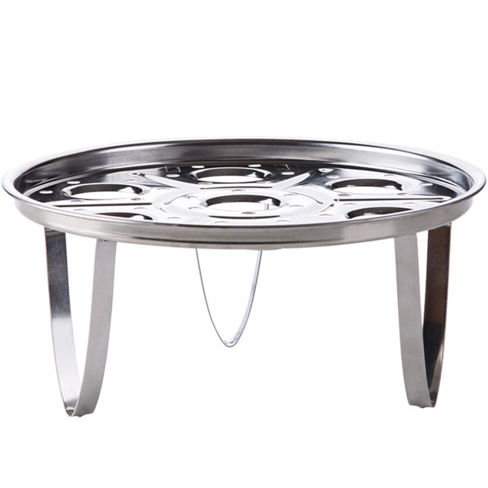 2PCS Stainless Steel Egg Steamer Rack Plate Stackable Round Steaming ...