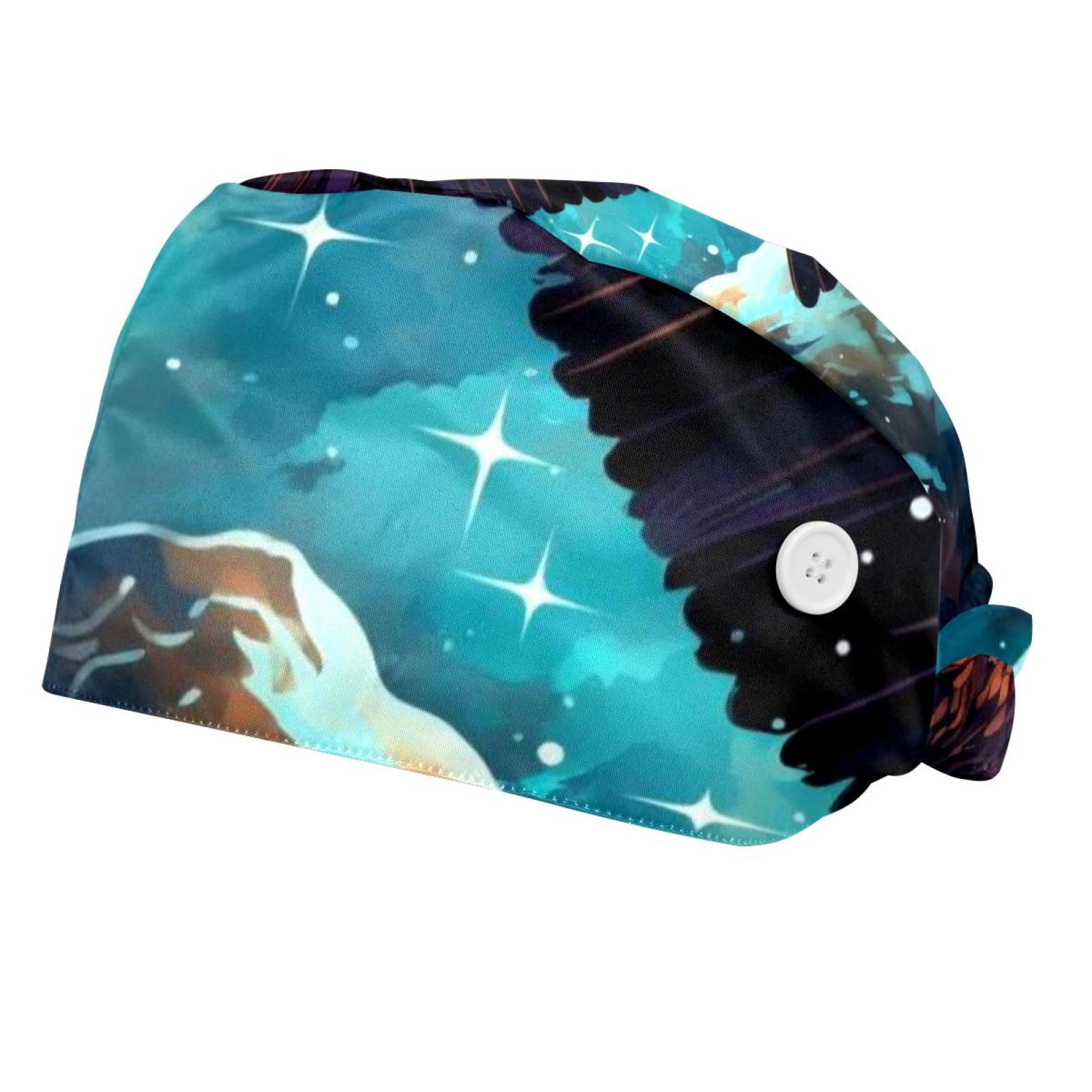 2PCS Starry Eagle Working Cap with Button, Women Men Work Hat - Walmart.com