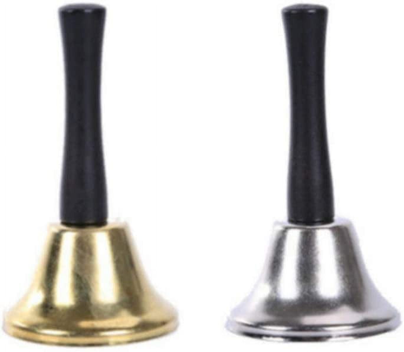 2PCS Steel Hand Bell and Call Bell to Care for Call for Pets, Loud Call ...