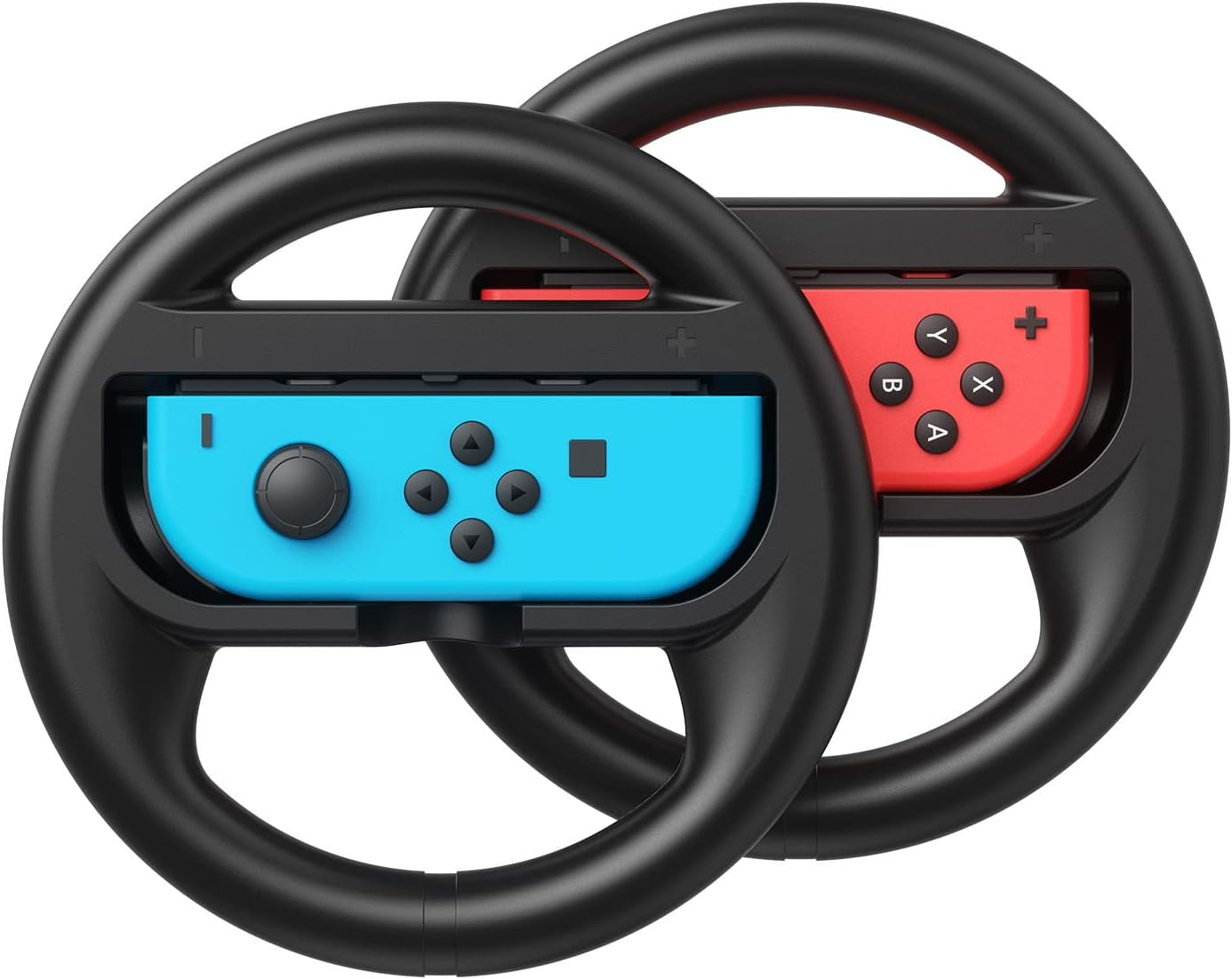 2PCS Steering Wheels for Nintendo Switch & OLED for JoyCon Racing Game ...