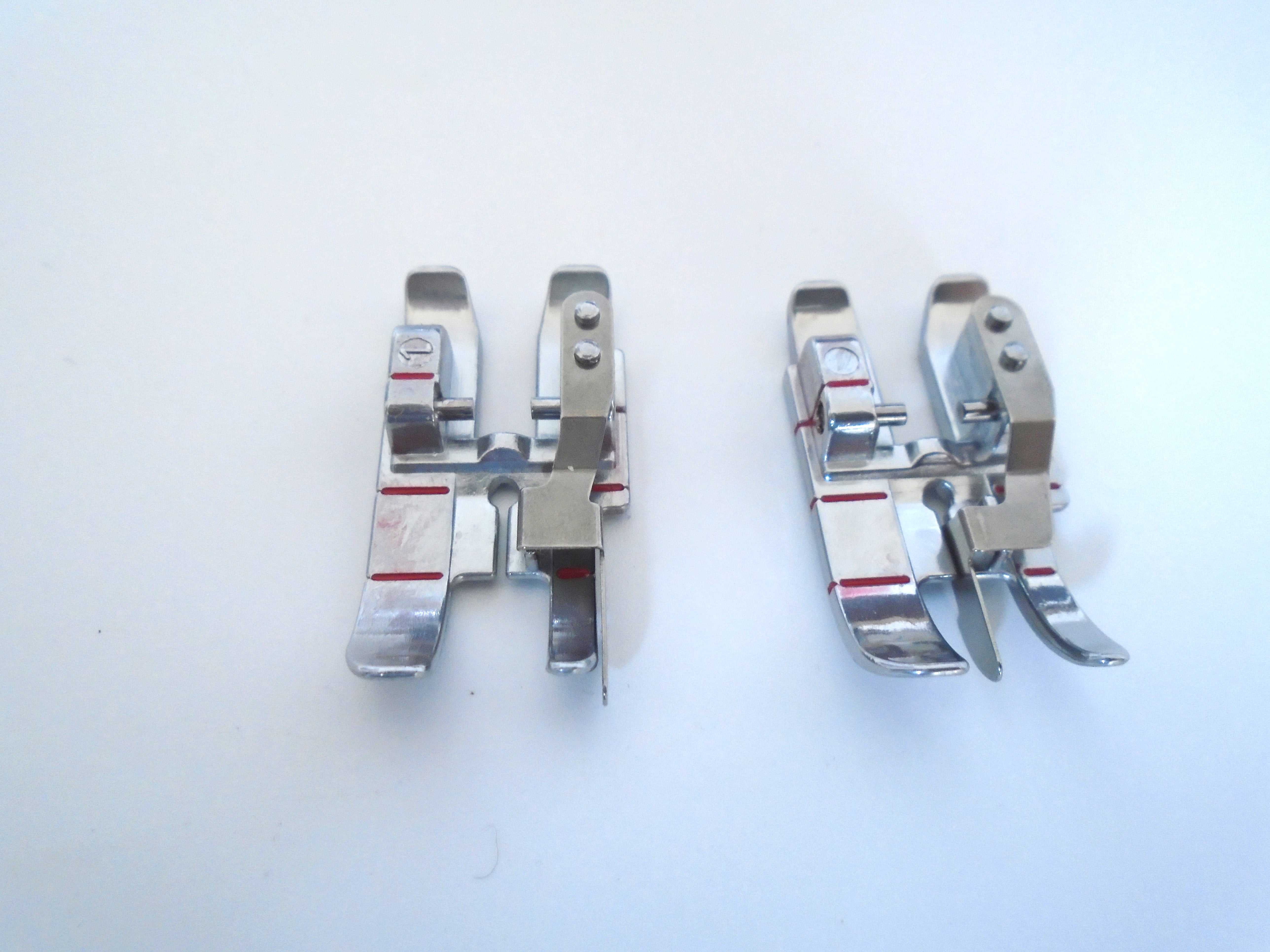 2PCS Stitch-in-The-Ditch 1/4in Presser Foot w/Edge Guide Patchwork ...