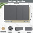 2PCS Stone Drying Mat for Kitchen Counter, Diatomite Water Absorbing ...