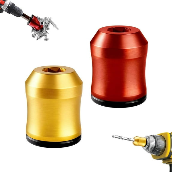 2PCS Strong Magnetic Screw Ring, 2026 Upgrade Screwdriver Head Magnetic ...