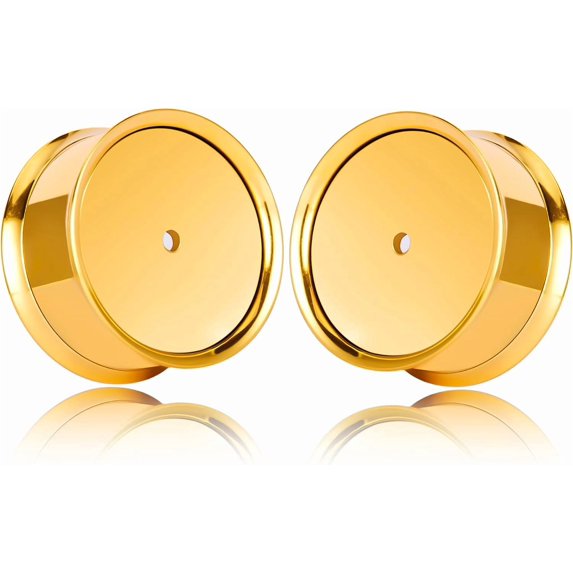 2PCS Stud Plugs for Stretched Ears 0g(8mm)-3/4 Inch(19mm ...
