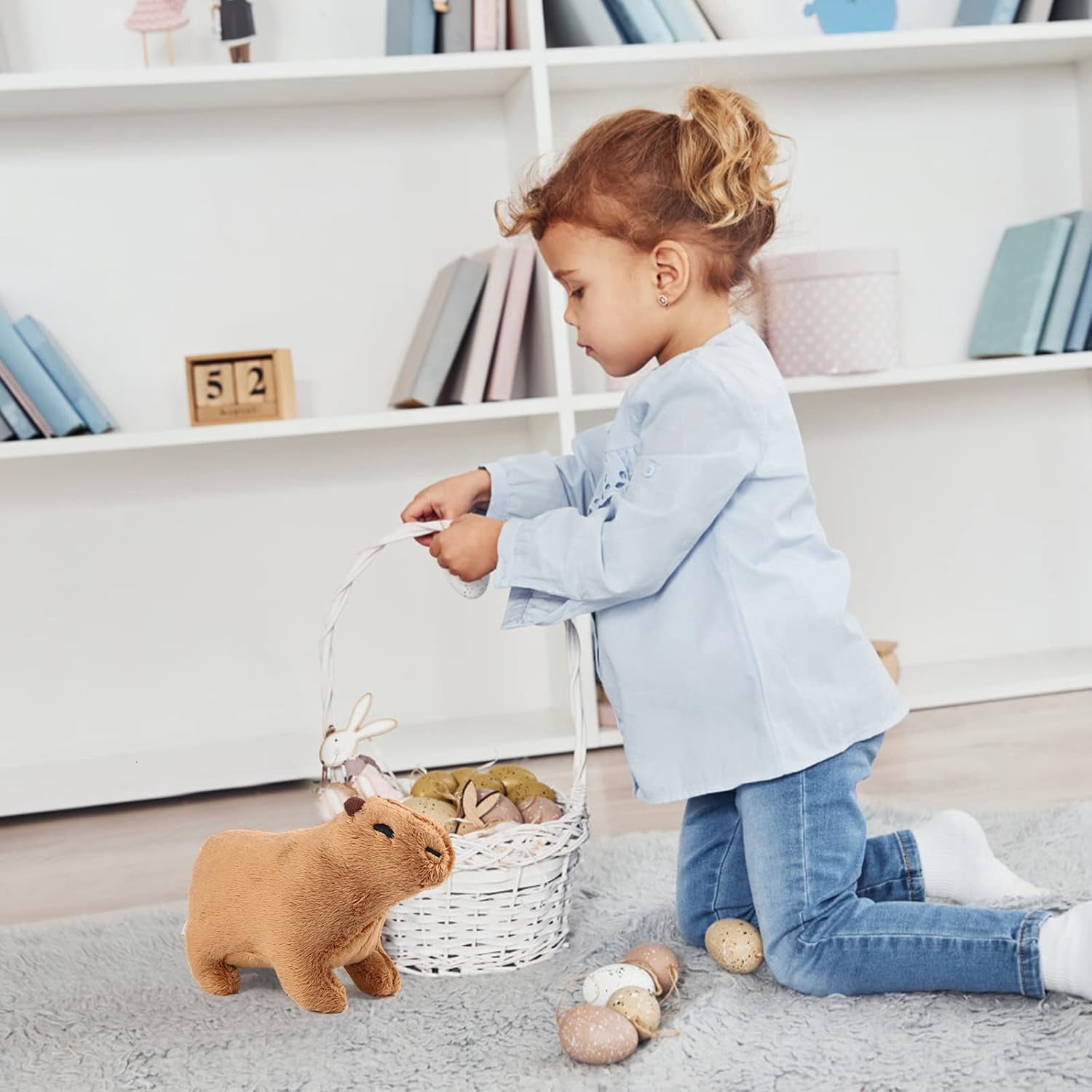 2PCS Stuffed Animal，Doll Super Soft Plush Figure Toy，Rodent Plushie ...