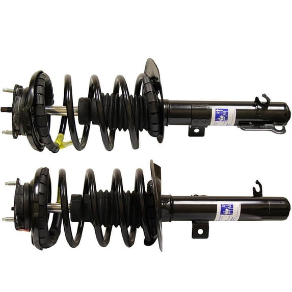 2PCS Suspension Strut and Coil Spring Assembly - Front Struts ...