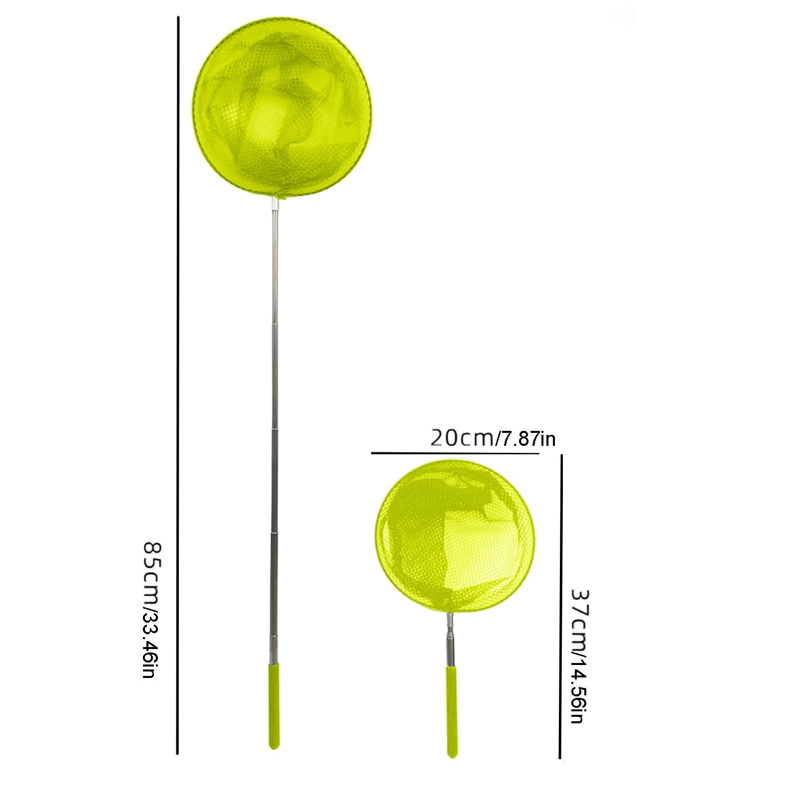 2PCS Swimming Pool Cleaning Net Summer Stainless Steel Children ...
