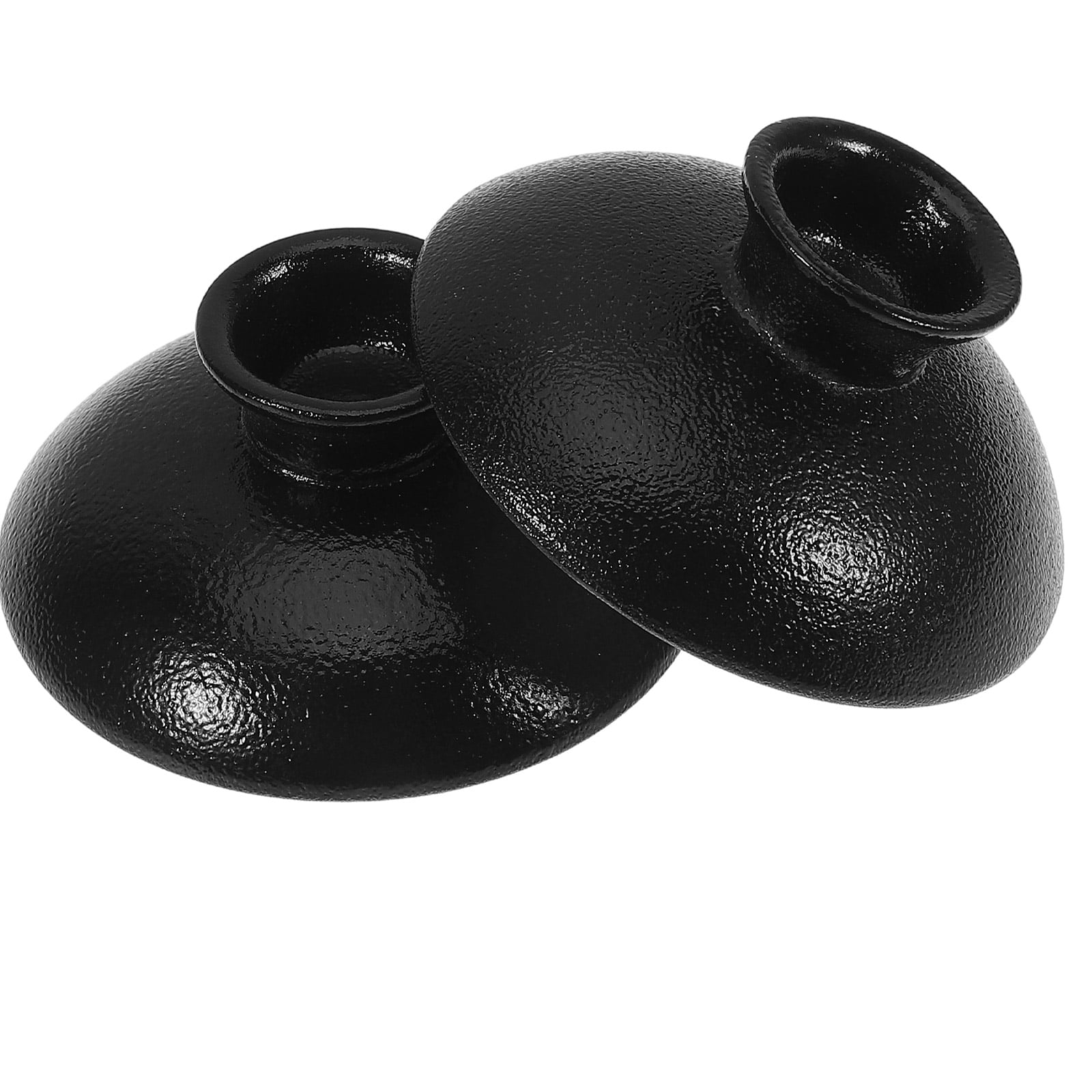 2PCS Ceramic Tea Cup Lids Japanese Design High Temperature Resistant ...