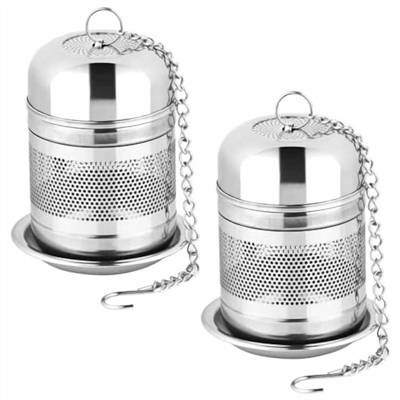 2PCS Tea Infuser Strainer - Stainless Steel Strainers for Loose Leaf ...