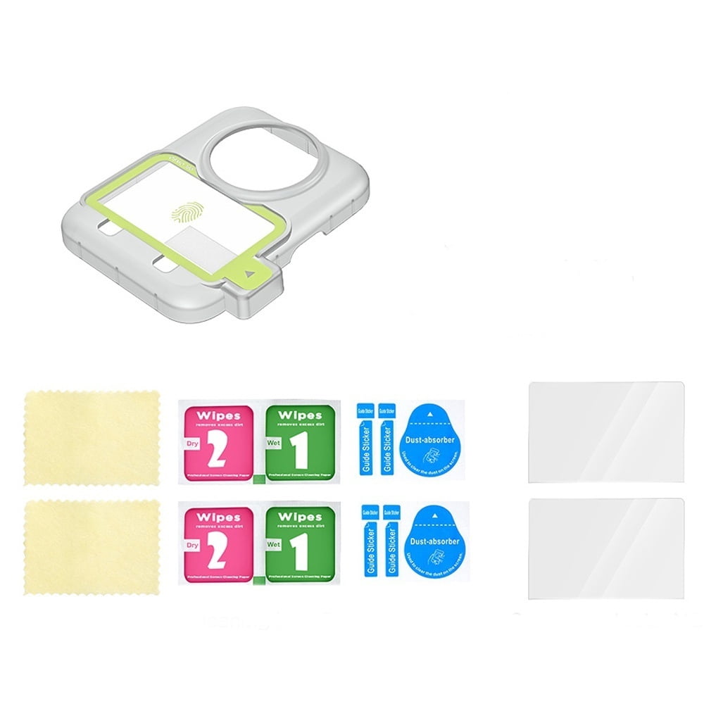 2PCS Tempered Glass Film Compatible for Osmo 360, Action Camera Lens ...