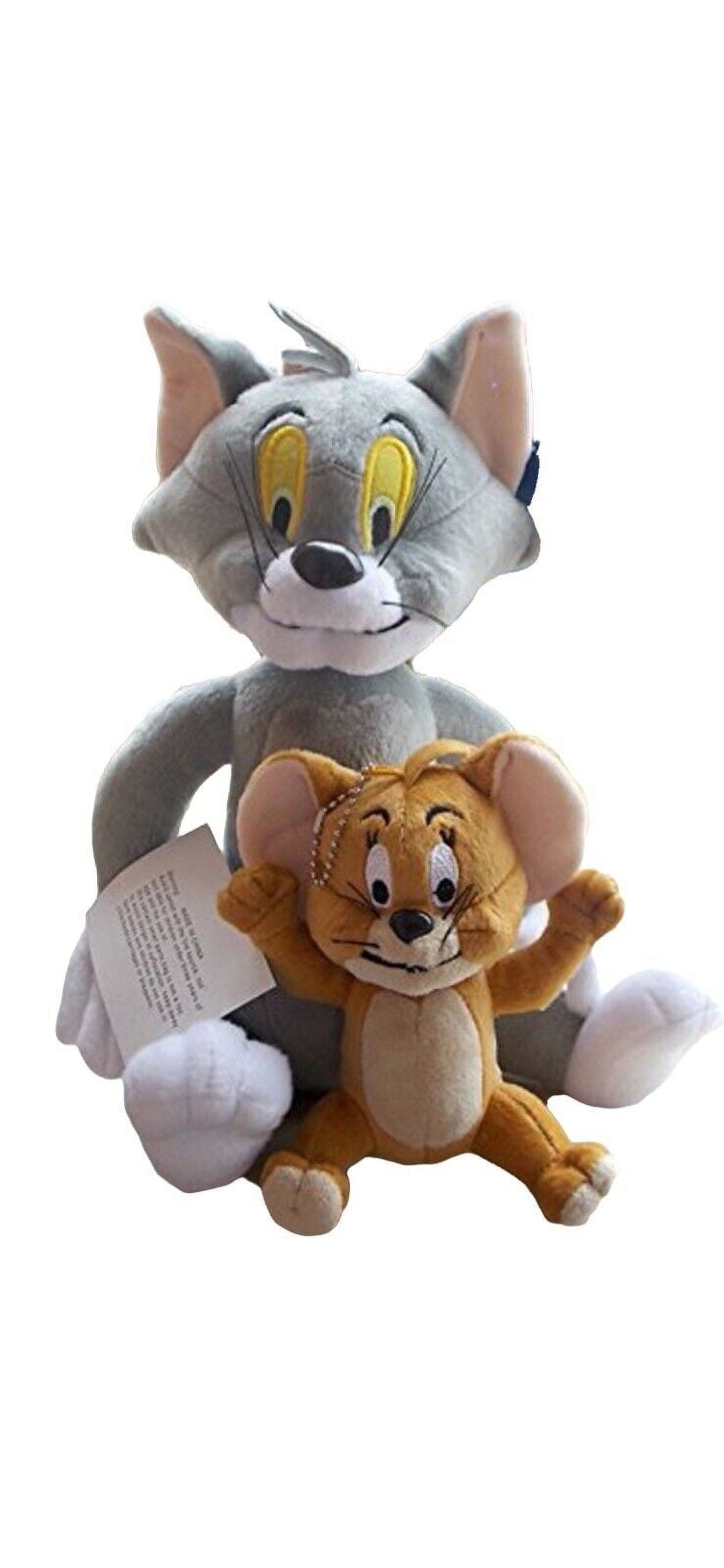 2PCS Tom Cat & Jerry Mouse 10" New Plush Toy Stuffed Animal Cartoon ...