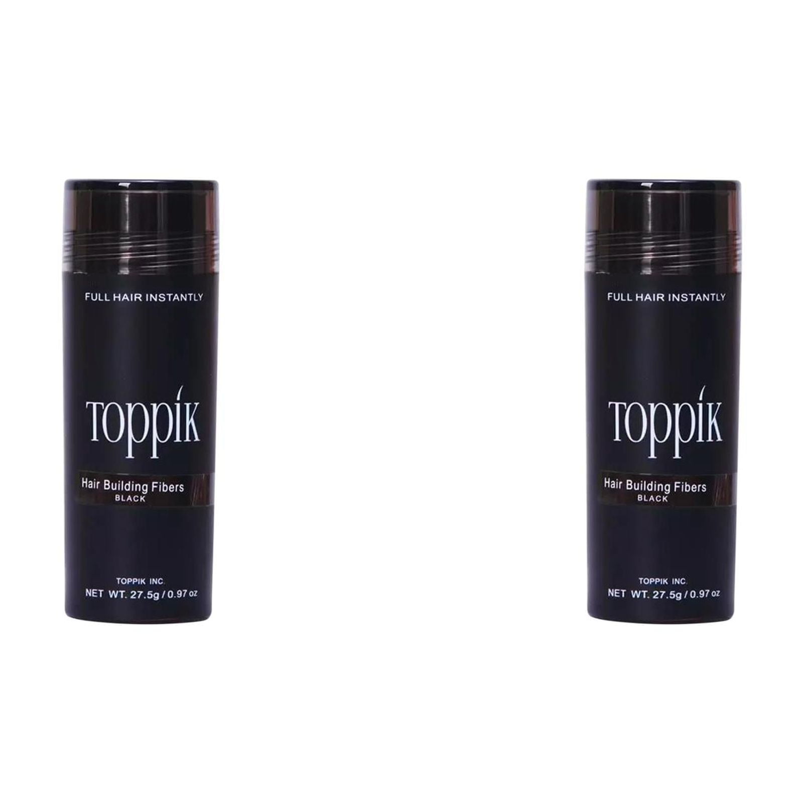 2PCS Toppik Dark Brown Hair Building Fibers for Thinning Hair - Fill In ...