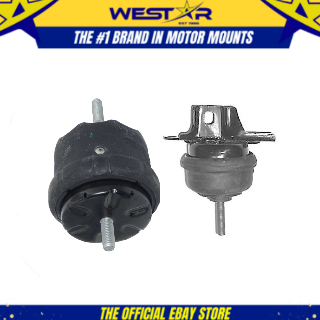 2PCS Trans Mount for 00-05 Buick Lesabre/ Oldsmobile Aurora/ Pontiac ...