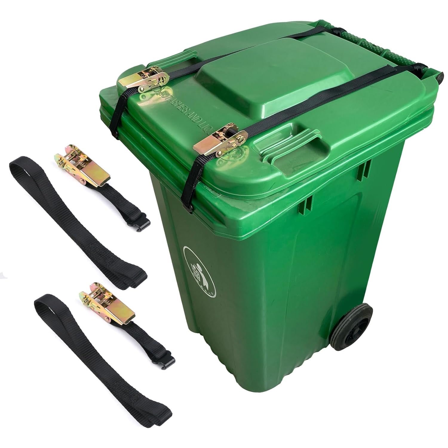 2PCS Trash Can Locks for Animals– Raccoon Bear Proof Trash Bin Lock ...