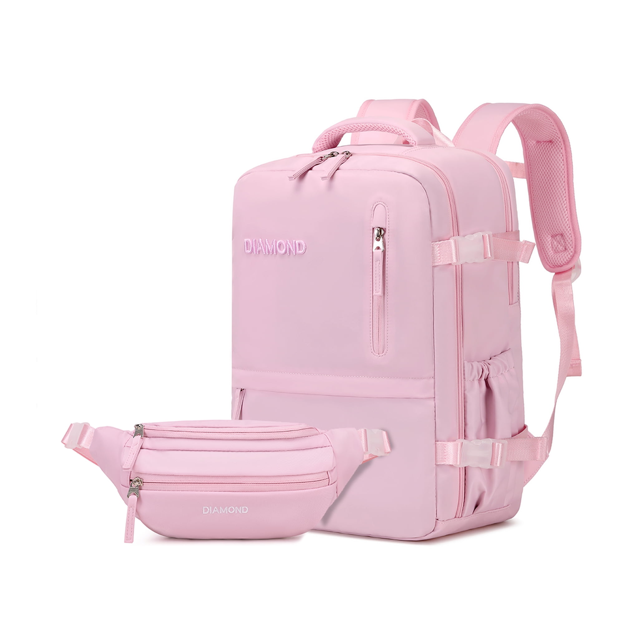 Amalodie Bag 2-Piece Travel Backpack Set with Laptop Backpack and ...